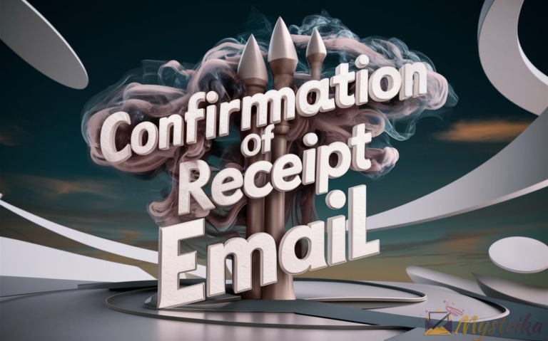 Crafting Professional Confirmation of Receipt Emails: The Complete ...