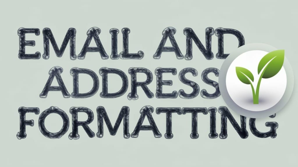 Formatting Addresses and Emails: Everything You Need to Know - Mystrika - Cold Email Software